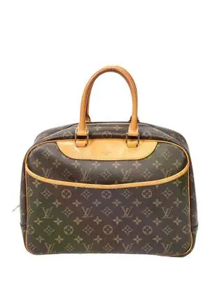 LOUIS VUITTON Deauville Tote Bag - Brown