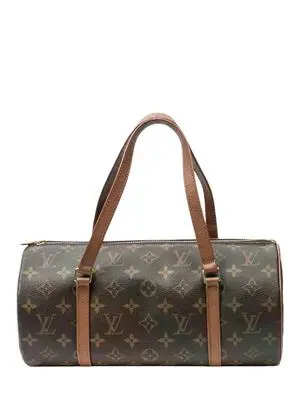 LOUIS VUITTON Papillon 3 Monogram Canvas Tote Bag - Brown