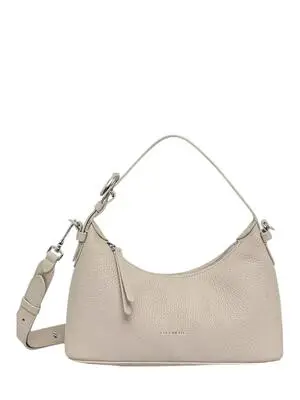 COCCINELLE Grained Leather Shoulder Bag - Neutrals
