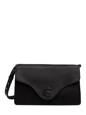 COCCINELLE Coccinelle Logo-Embossed Leather Tote Bag Black