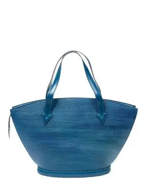 LOUIS VUITTON Louis Vuitton St-Jacques PM Epi Shoulder Bag Blue