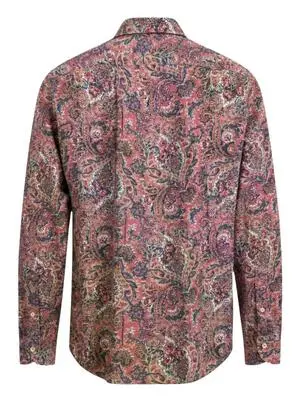 XACUS Paisley-print Shirt - Red