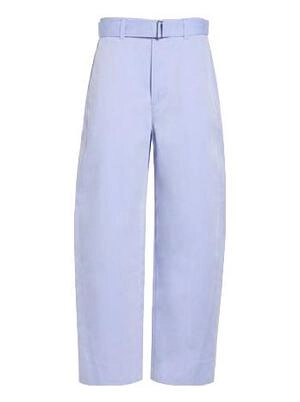 DEPARTMENT 5 Tapered Twill Pants With Belt - Blue