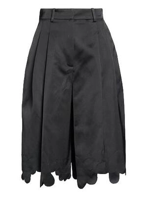 Marni Bermuda Shorts In Viscose And Cotton - Black