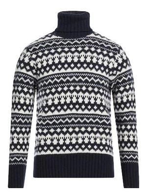 Paul & Shark Turtleneck Size Virgin Wool, Nylon - Blue