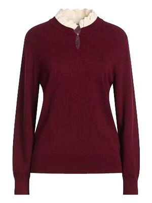 Sandro Wool And Cashmere Blend Sweater - Red