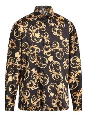 Versace Shirt Size Polyester - Black