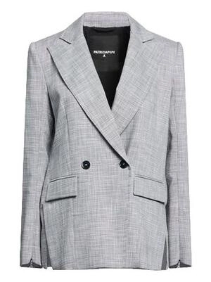 Patrizia Pepe Blazer Size Polyester, Viscose, Elastane - Grey