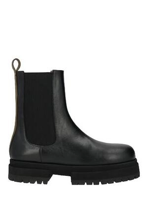 MARIA LUCA Calfskin Chelsea Boots - Black