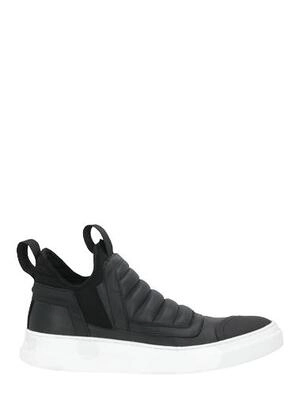 BRUNO BORDESE Leather High-top Sneakers - Black