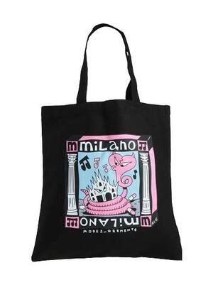 MODES Canvas Shopper Bag - Black