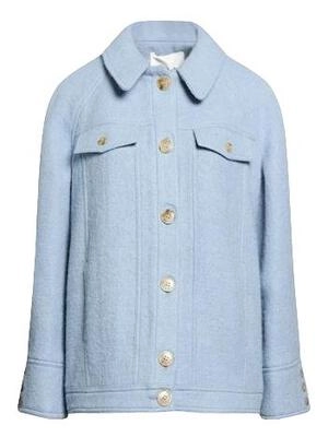Ba&sh Wool, Polyamide, Alpaca Wool Coat - Blue