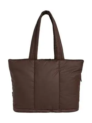 CALPAK Luka Expandable Laptop Tote - Walnut