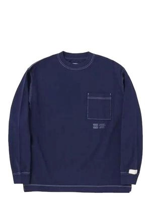 NEW BALANCE 1000 Long Sleeve T-shirt Regular Fit Asia Sizing - Navy