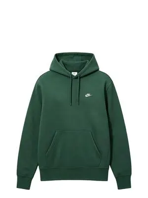 Nike Club Fleece Hoodie - Fir/white