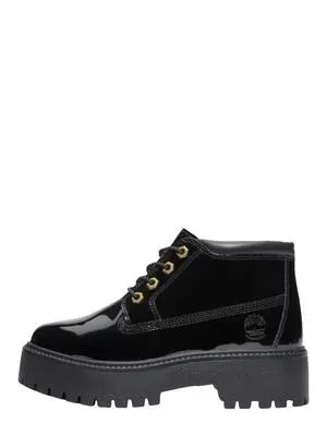 TIMBERLAND Timberland Stone Street Waterproof Platform Patent Leather Boots