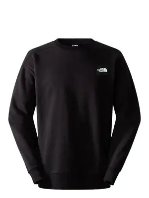 The North Face Round Neck Long Sleeve Sweater With Logo Detail - Black