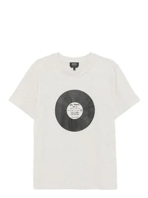 A.p.c. Vinyl Crewneck T-shirt - White
