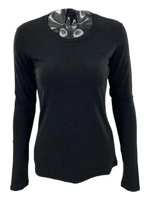 Max Mara Long-sleeved T-shirt - Black