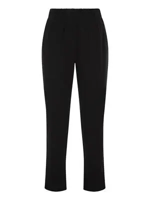 Max Mara Weekend Max Mara Straight-Leg Drawstring Pants Black