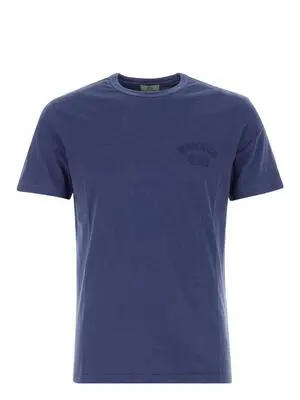Woolrich Crewneck Short-sleeved T-shirt - Blue