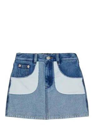 MAISON MARGIELA Mm6 Maison Margiela Contrasting Pocket Denim Skirt