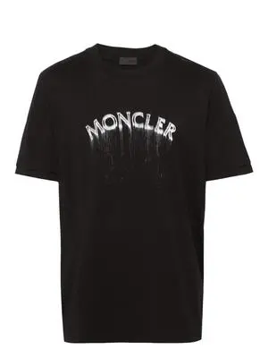Moncler Short-sleeved T-shirt - Black