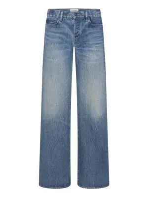 FRAME Frame The Gray Wide Leg Jeans Rapture