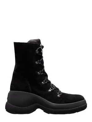 Moncler Resile Trek Lace-up Boots - Black