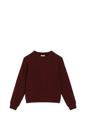 Dolce & Gabbana Cotton Sweatshirt With Logo - Brown