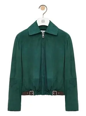 Loewe Belted Jacket - Green