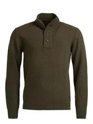 Barbour Wool Cardigan - Green