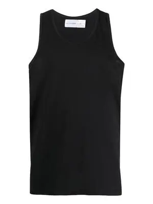 Comme Des Garçons Cotton Tank Top - Black