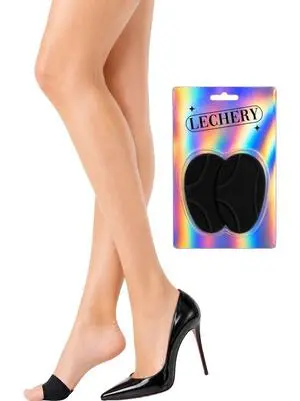 LECHERY® Metatarsal Toe Loop Cushions - Black