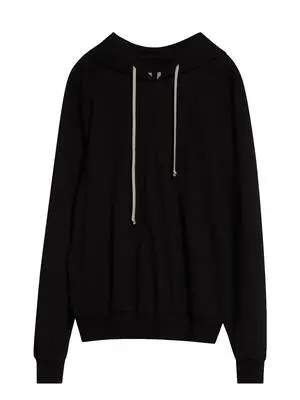 Rick Owens Temple Oversized Hoodie - Black
