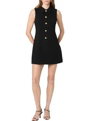 French Connection French Connection Azra Sleeveless Mini Dress 01-black