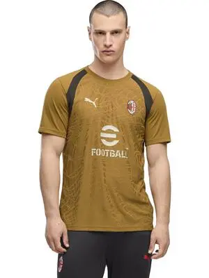 PUMA Ac Milan Slim Soccer Training Jersey - Brown