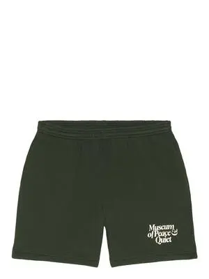 MUSEUM OF PEACE & QUIET Mid Century Sweatshorts - Forest