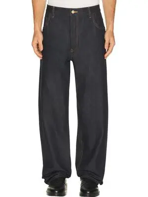 Thom Browne Japanese Selvedge Denim 5-pocket Jeans - Navy