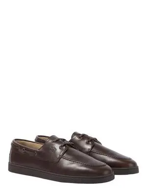 Church's Peebles Leather Boat Shoes - Brown