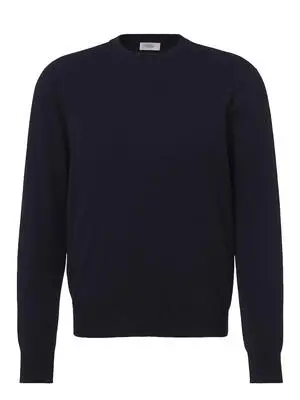Agnona Cashmere Crewneck Sweater - Blue