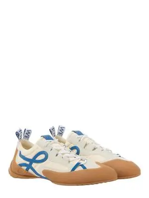Loewe Grip Anagram Sneakers - White