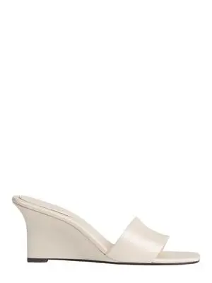 REFORMATION Gabriella Wedge Sandal - Ivory