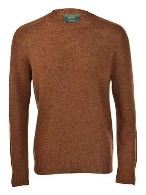 GRAN SASSO Crew Neck Pullover - Multi