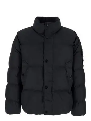 Stone Island Down Jacket - Black