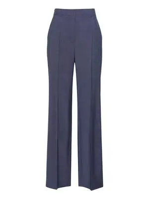 Max Mara Wide-leg Tailored Trousers - Blue