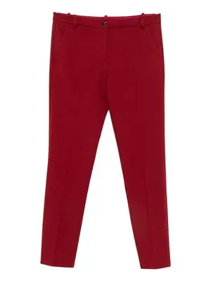 Pinko Tailored Tapered Trousers - Red