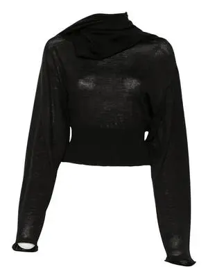Rick Owens Rick Owens Scarf Top Beige