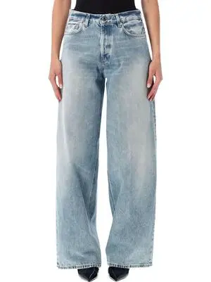 HAIKURE Wide Leg Jeans - Denim