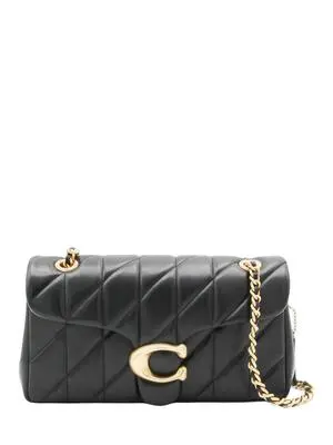 COACH Quilted Leather Shoulder Bag - Black